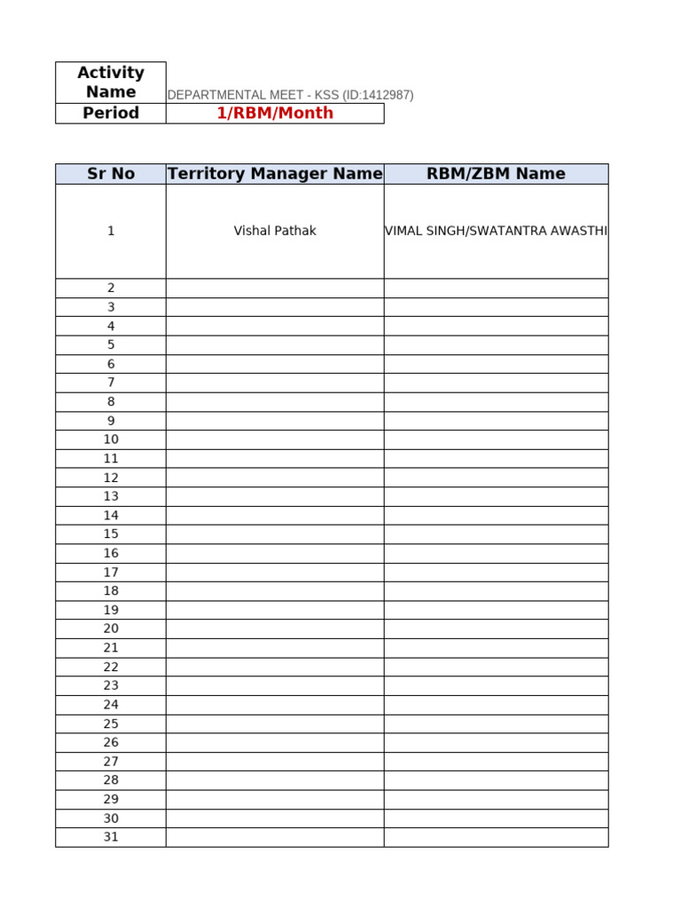Activity Tracker Pdf