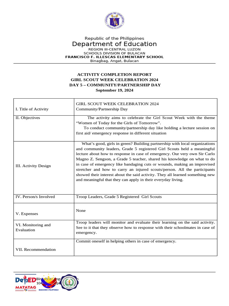 GSP Week 2024 - Day 5 - Community and Partnership Day | PDF