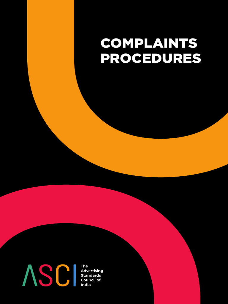 Asci Complaints Procedures | PDF