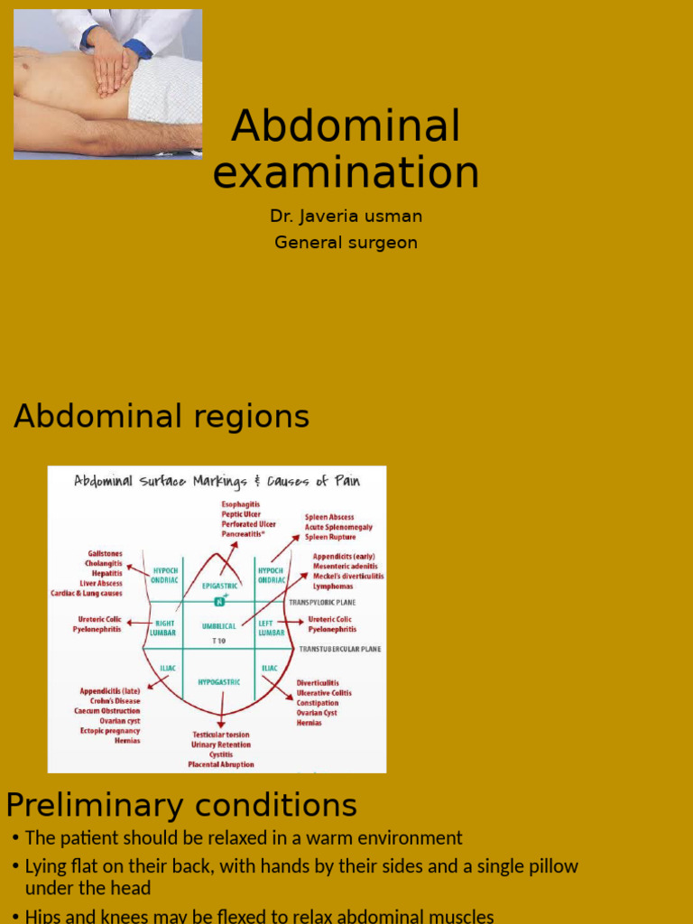 Abdominal Examination | PDF