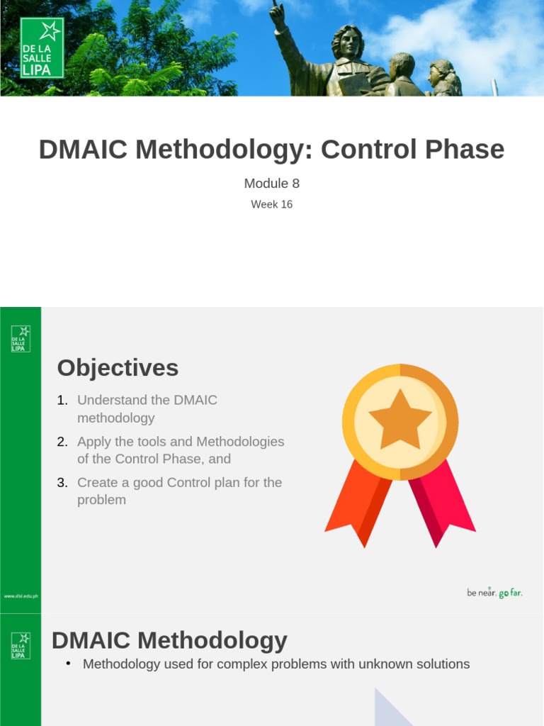 Module 8 - DMAIC Methodology (Control Phase) | PDF