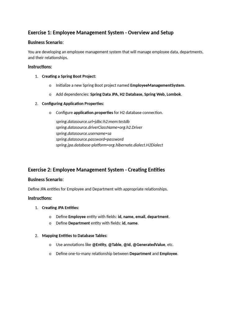Week 3 - Spring Data JPA and Hibernate | PDF