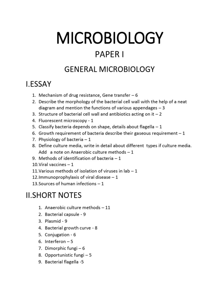 Microbiology | PDF