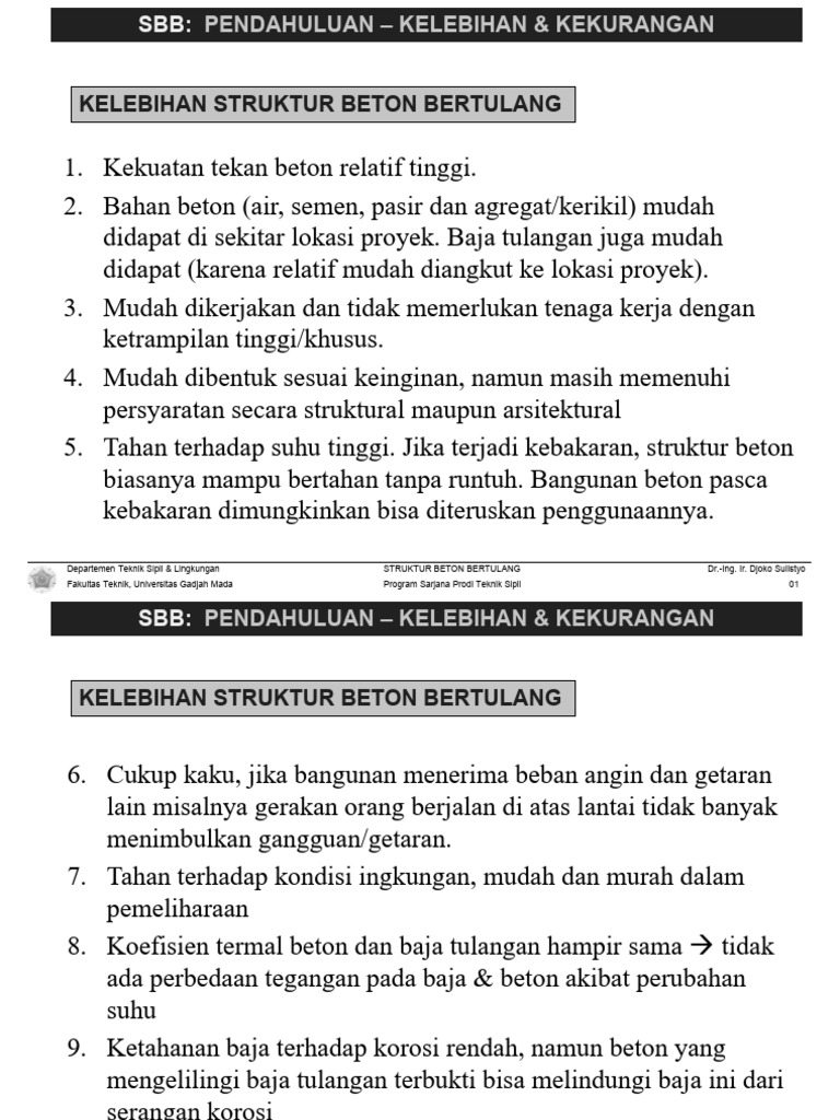 01C - S1 - SBB - Pendahuluan - Kelebihan-Kekurangan SBB | PDF