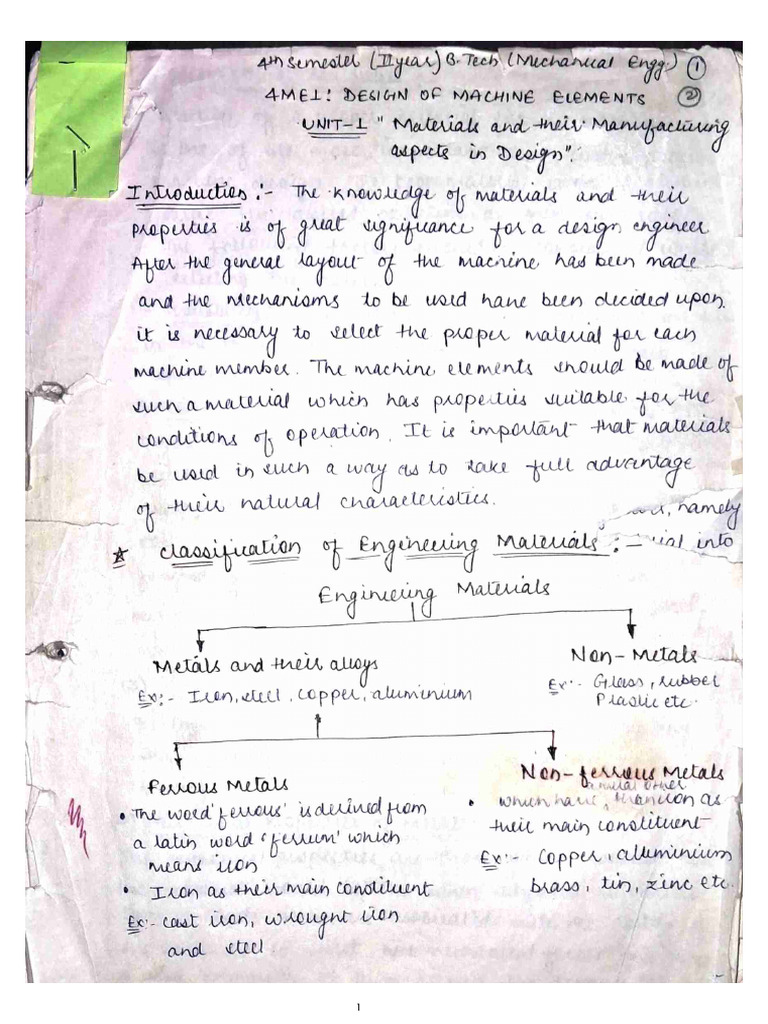 Unit-1 [MDP-1] | PDF