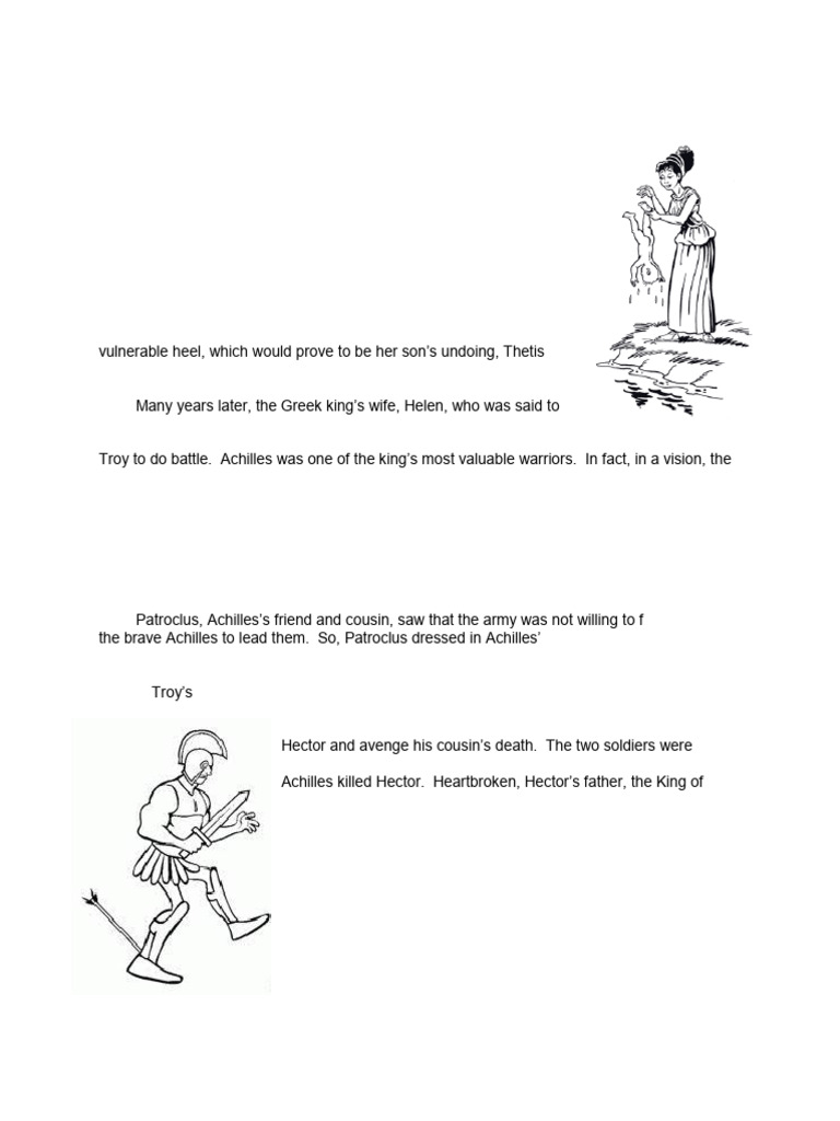The Story of Achilles | PDF