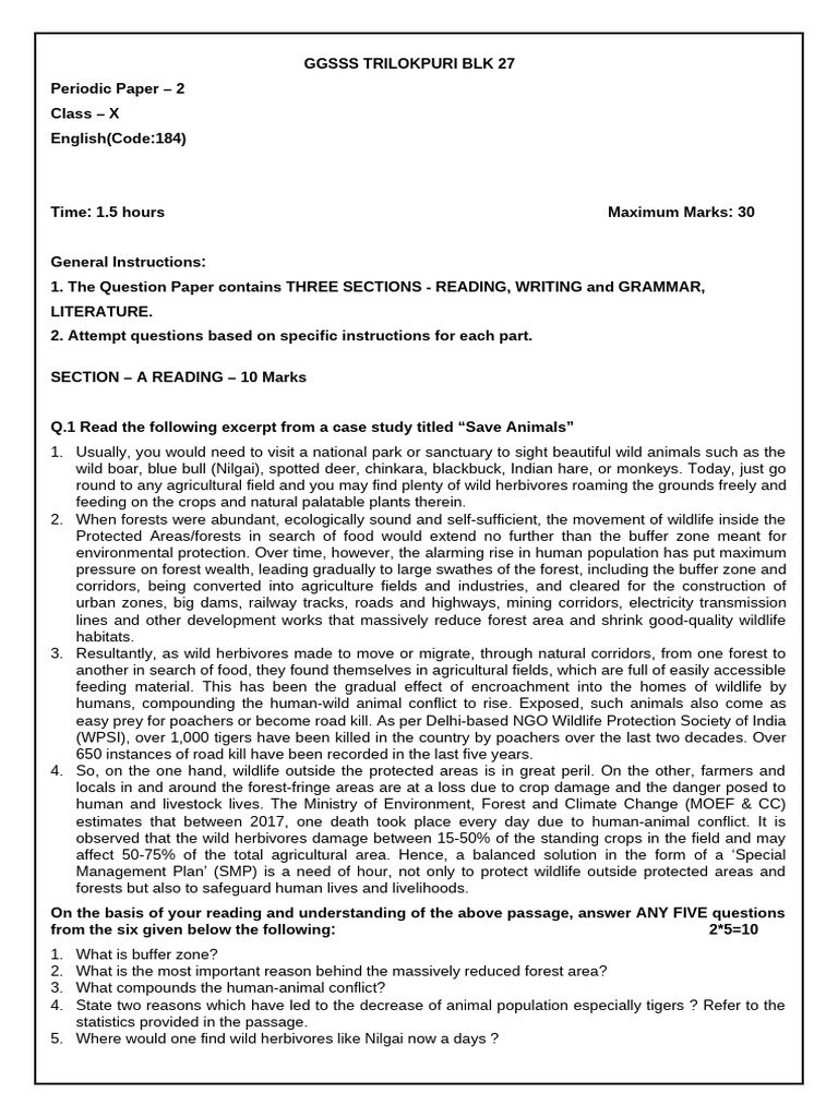 Periodic 2 Class10 | PDF