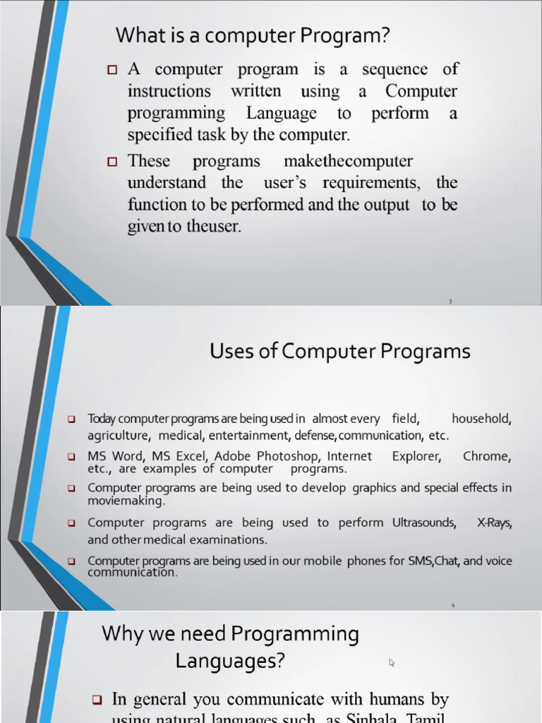 Programming Languages | PDF Programming Languages | PDF