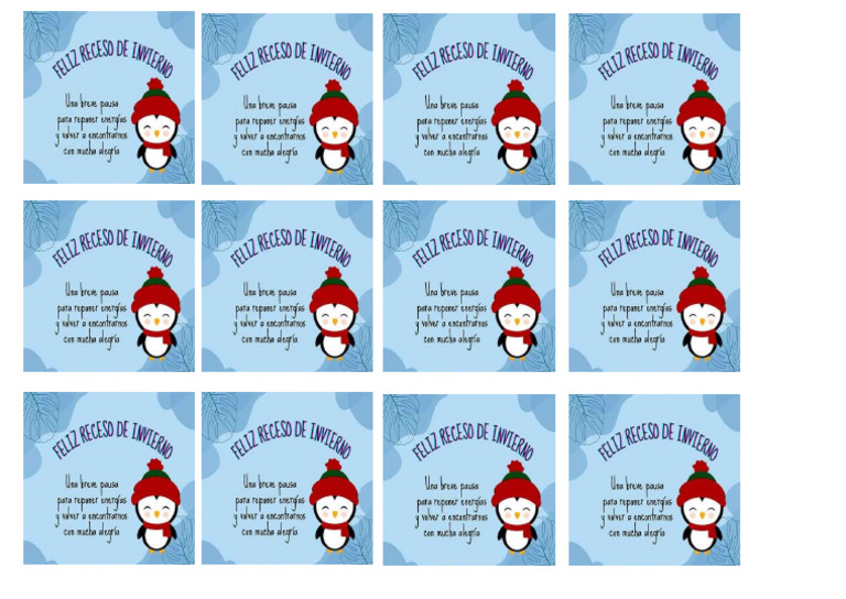 RECESO ESCOLAR | PDF