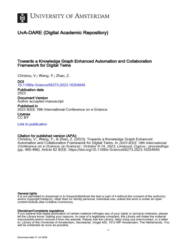 2023.conference - Escience LGDT - Camera | PDF