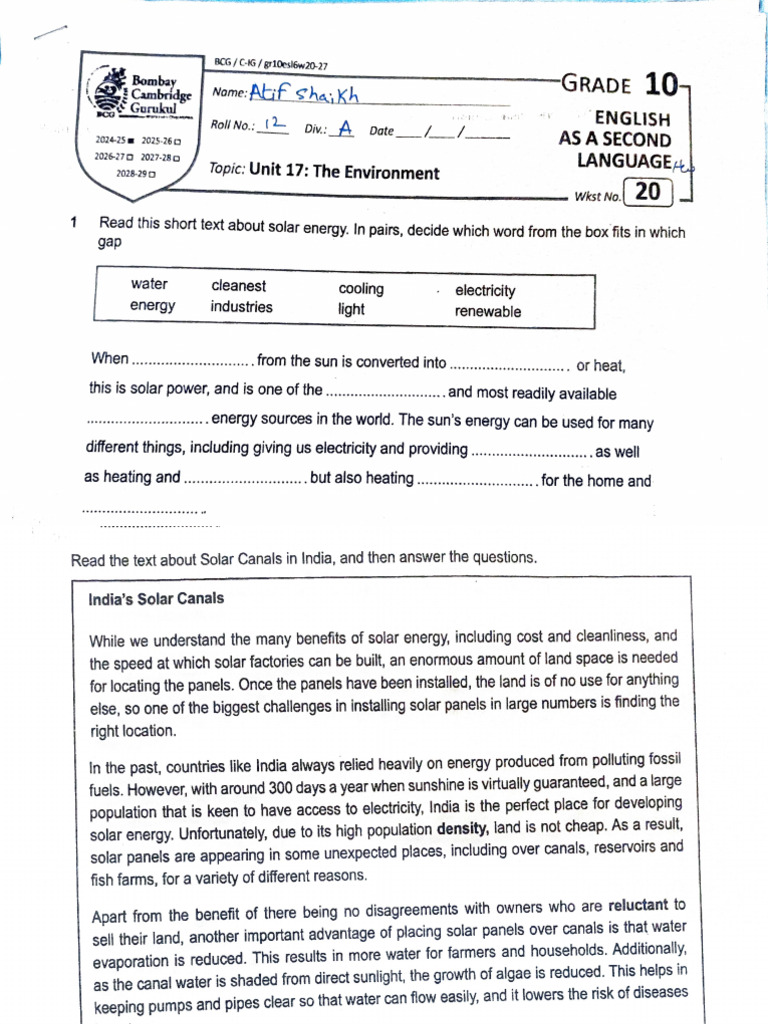 Eng WKST 20 To 22 | PDF