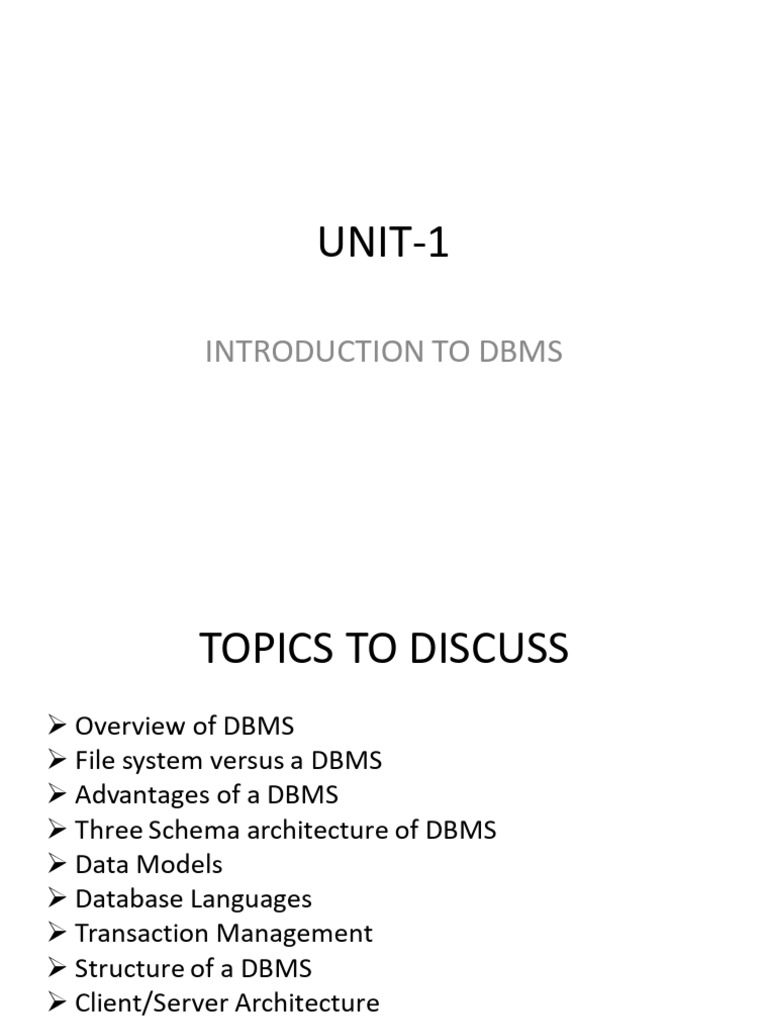 Introduction To Data Base Mangement | PDF | Databases | Conceptual Model