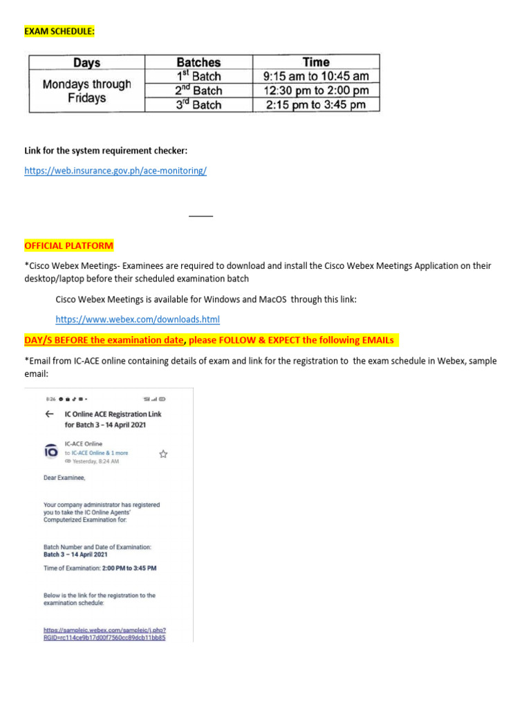 Ace Guidelines | PDF