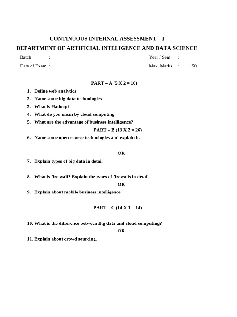 Bda 2 | PDF