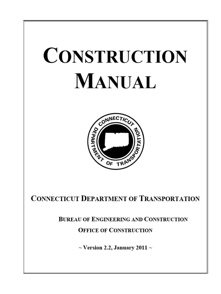 Construction Manual | PDF