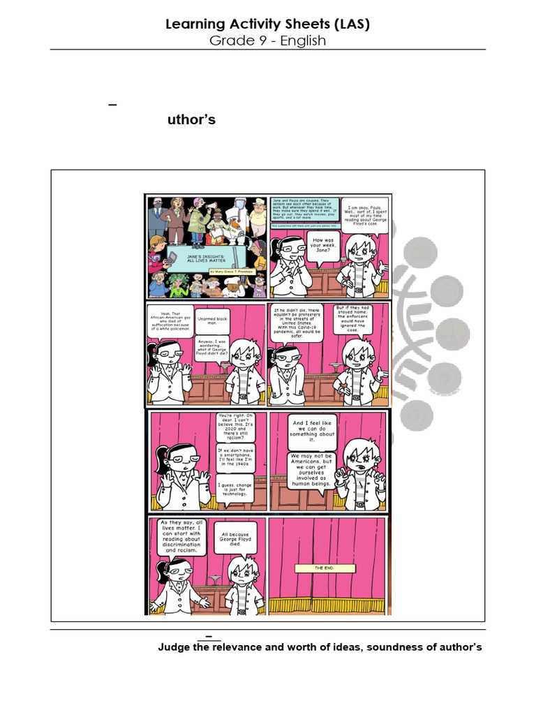 Las G9 English-9-Las-2-Q4 | PDF