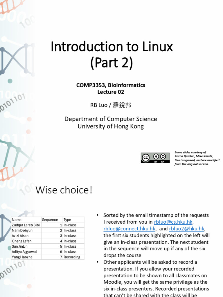Lec02 - Introduction To Linux (Part 2) | PDF