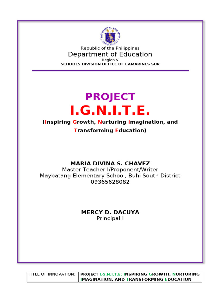 Ignite Innovation | PDF