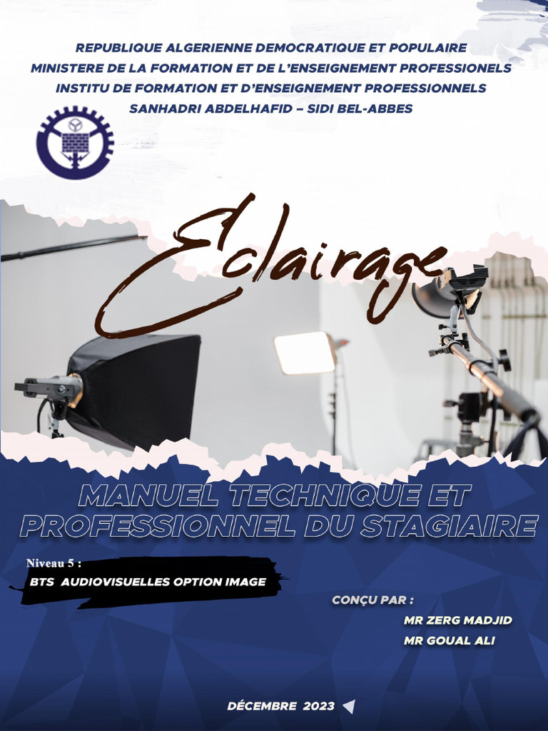 Manuel Eclairage ZERG Et GOUAL | PDF