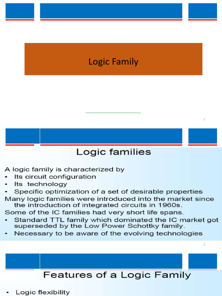 logic family (1) | PDF
