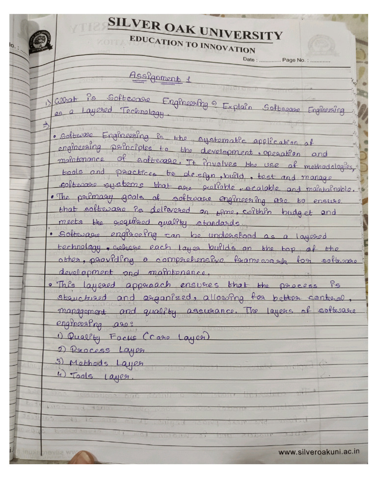 SE Assignment 1 | PDF