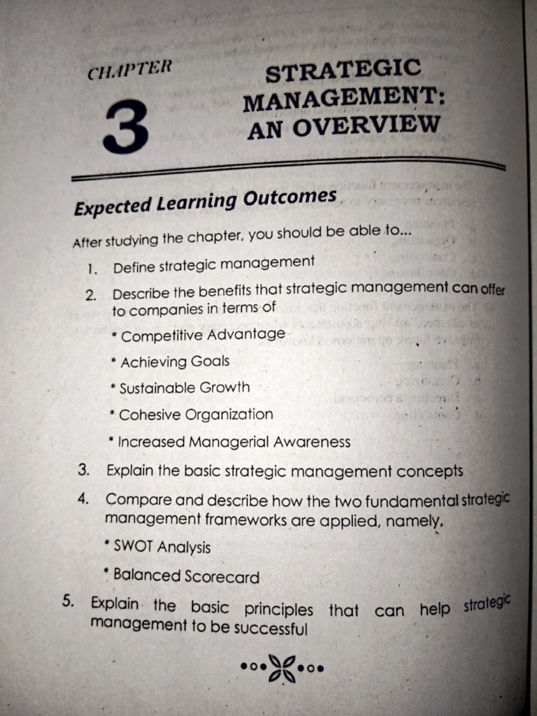 StratMan Chapter 3 | PDF