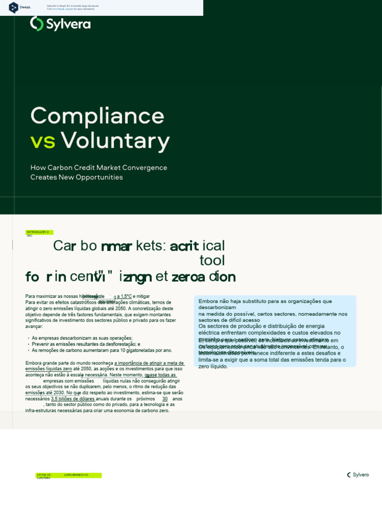 Compliance Vs Voluntary Whitepaper PT | PDF