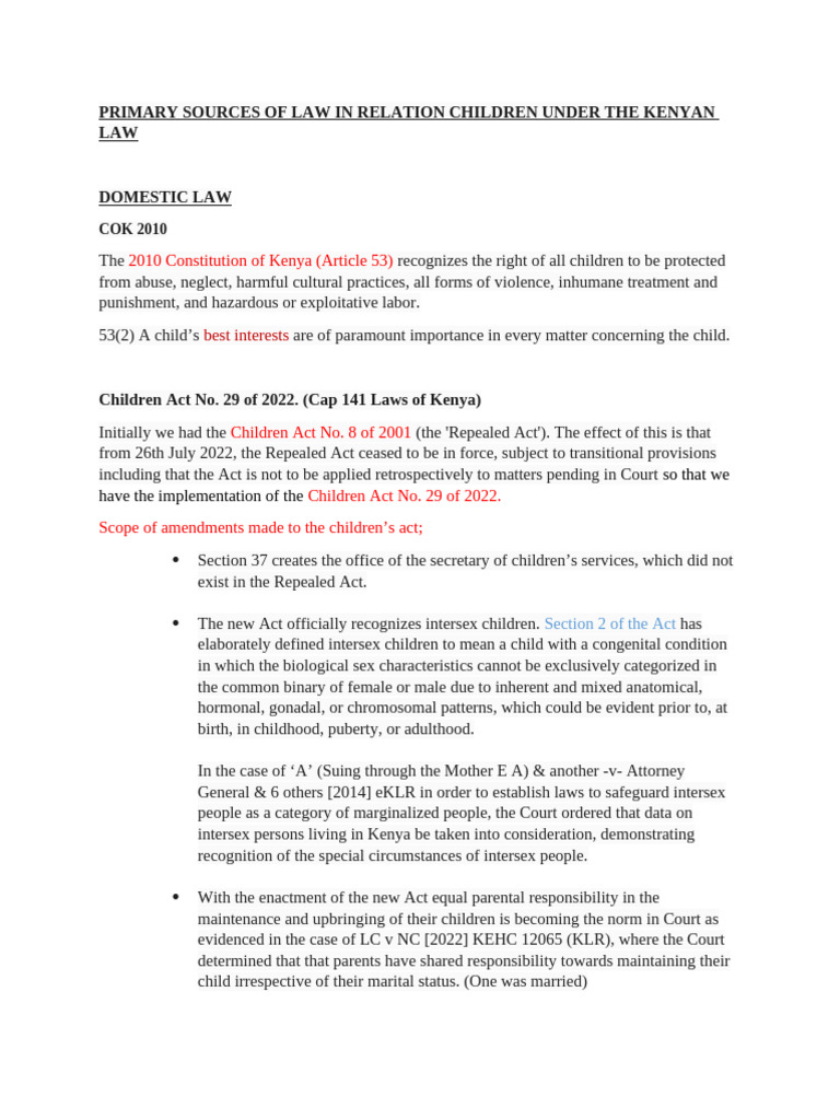 Family Law Presentation | PDF