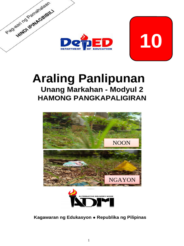 AP10 q1 Mod2 HamongPangkapaligiran v3 3 | PDF