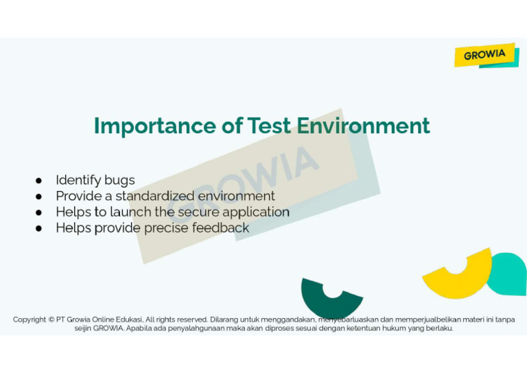4 1 Test Environment Setup And Test Data Preparation 3 Pdf