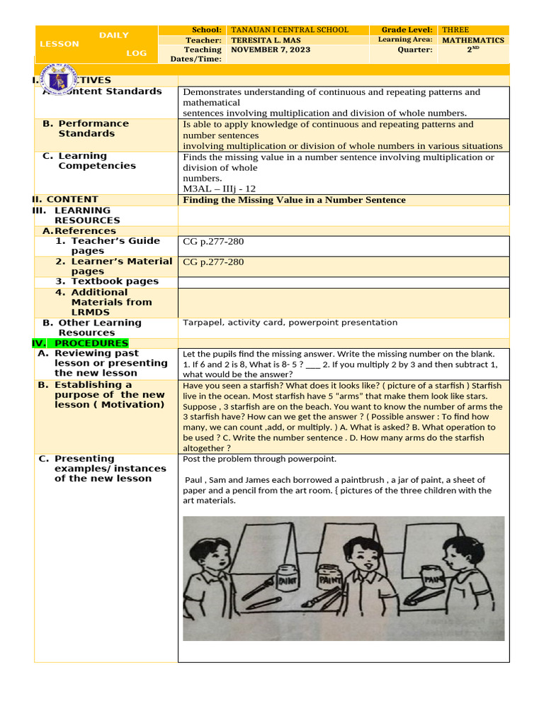 Math 3 Cot - Quarter2 | PDF
