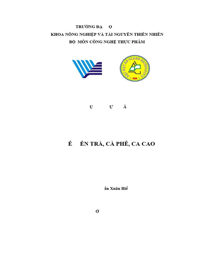 PH Gia Trong Trà, Cà Phê, Cacao | PDF