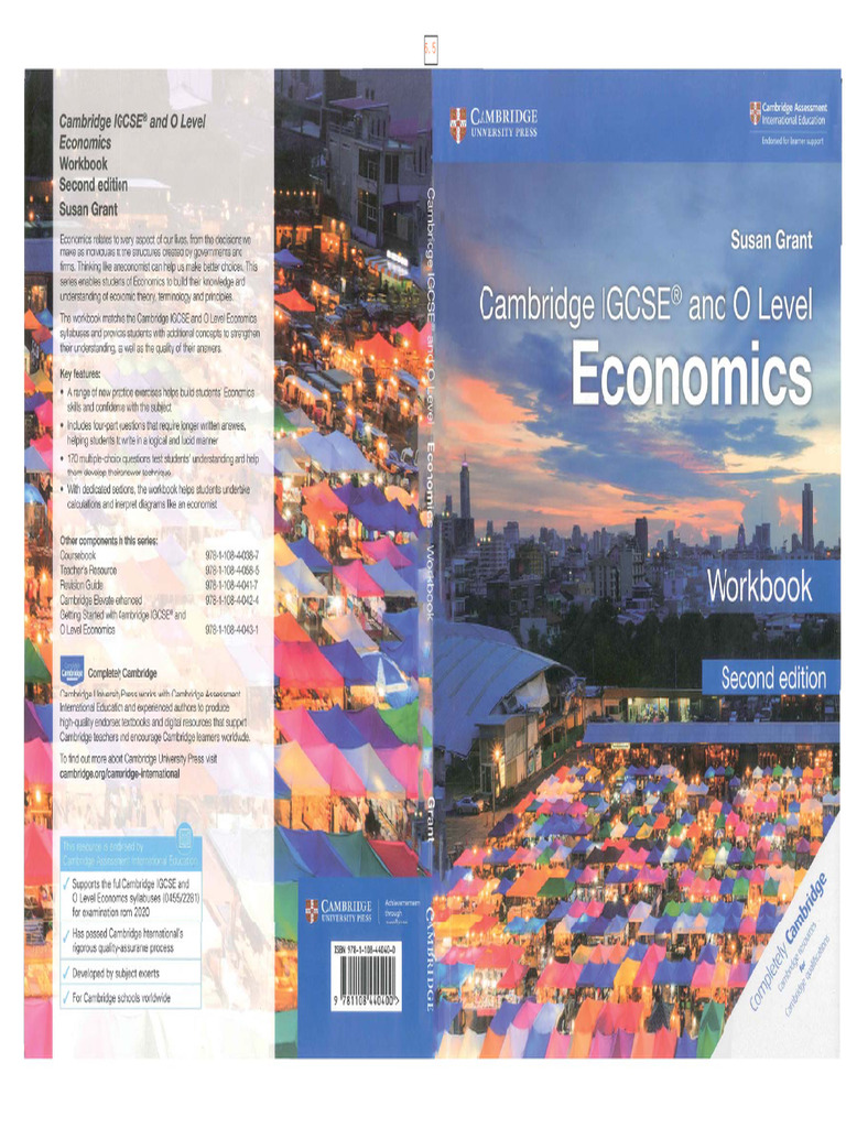 Cambridge IGCSE® and O Level Economics Workbook | PDF