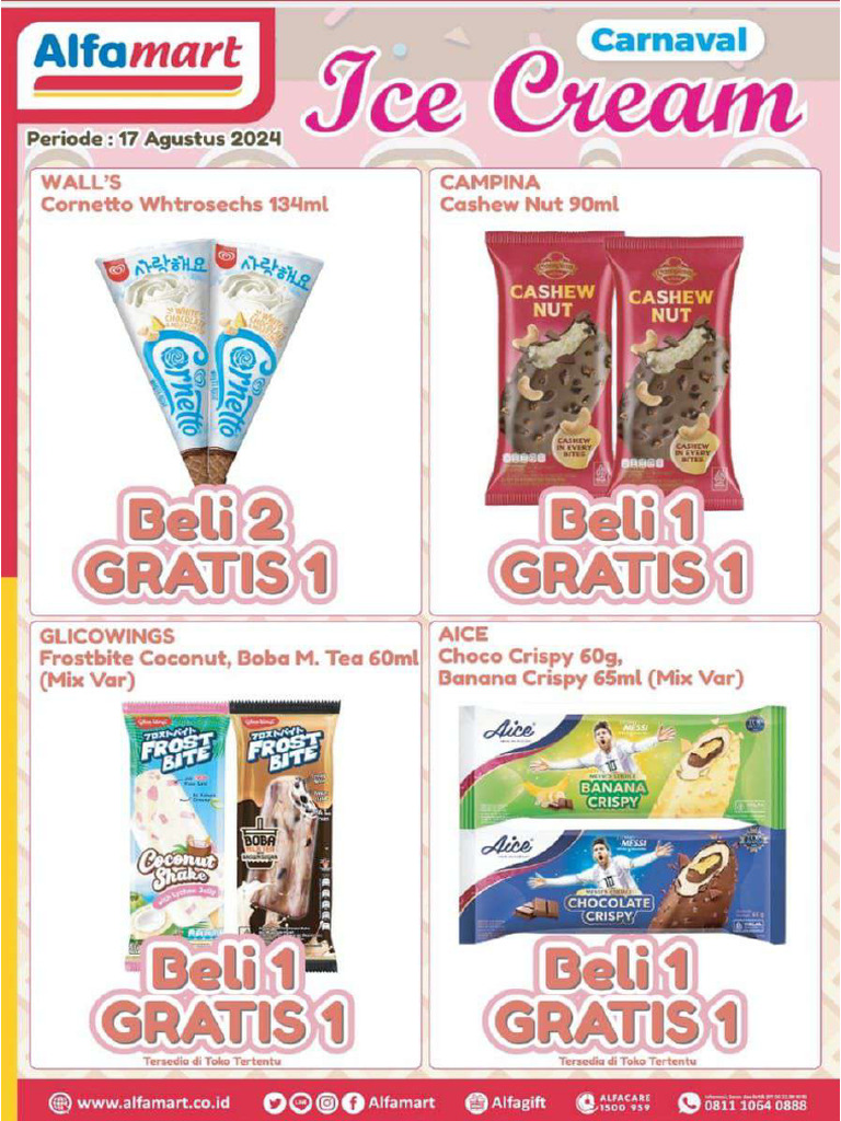 Pop Ice Cream Pomo Spesial Kemerdekaan 17 Agustus 2024 | PDF