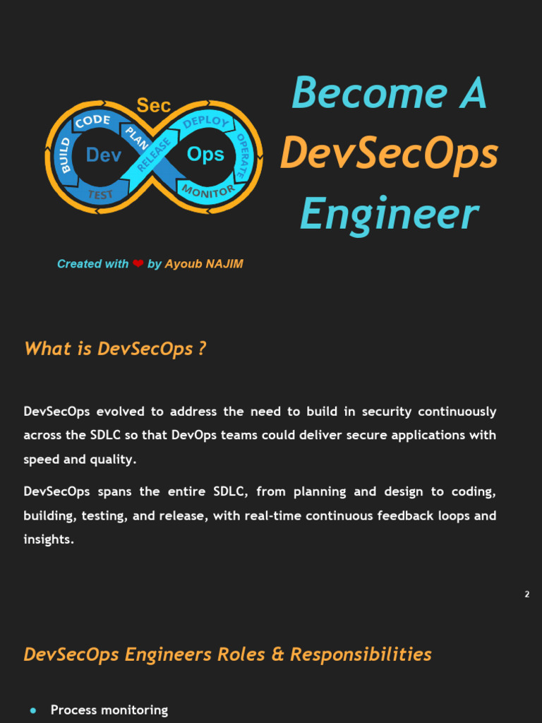 DevSecOps Roadmap | PDF