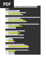 Aramco WPR Practice Questions | PDF