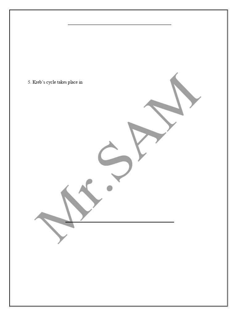 10th Biology 1 Mark Book Back Questions English Medium PDF Download | PDF