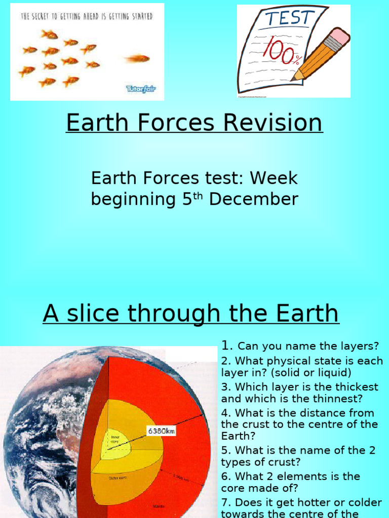 Earth Forces Revision For Satchel One | PDF