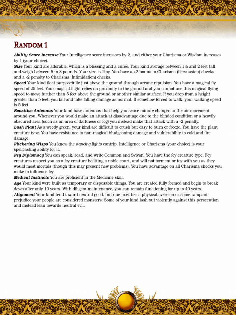 Random Races | PDF