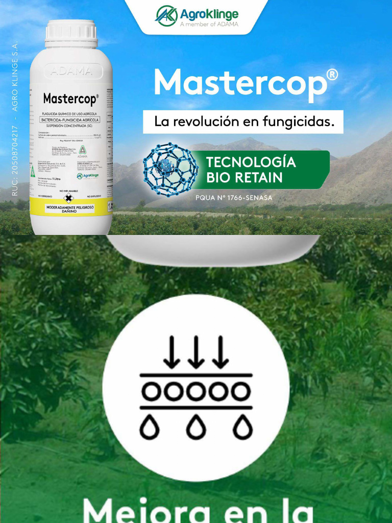 Mastercop Revoluci N en Fungicida 1710779255 | PDF