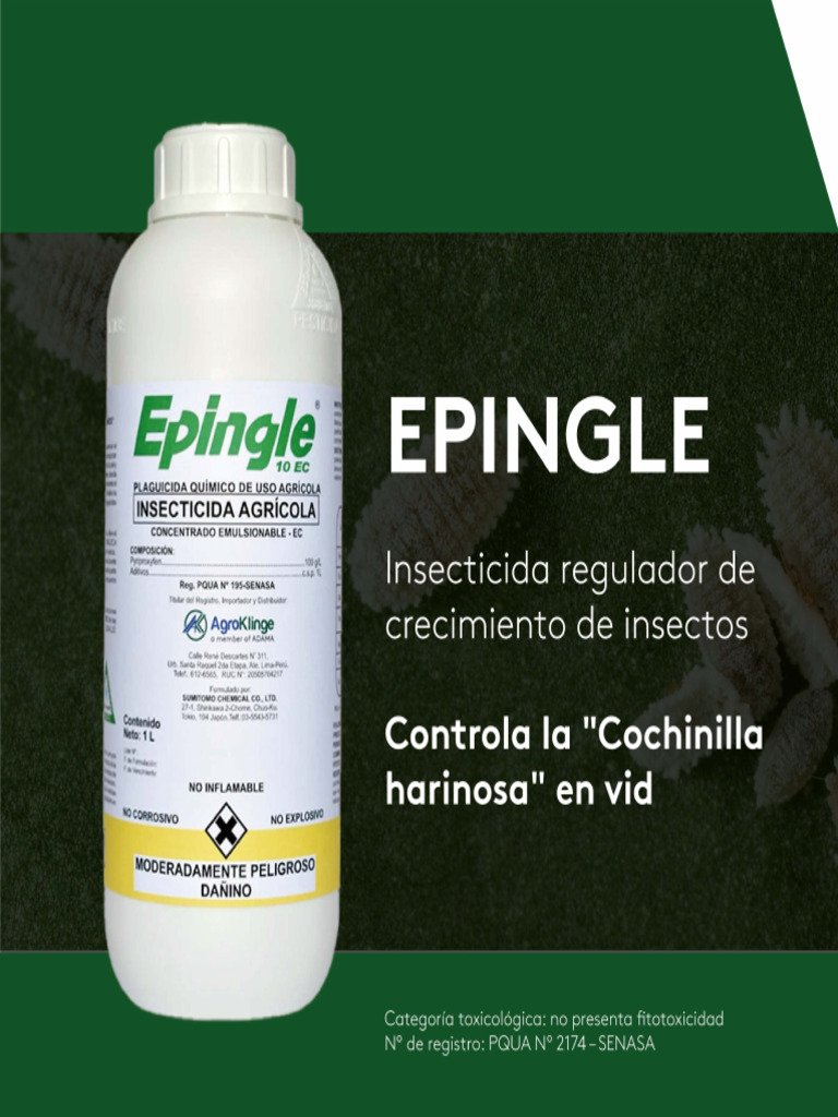Insecticida Epingle | PDF