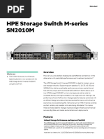 Data Sheet HPE Storage Fibre Channel Switch B-Series SN3600B | PDF ...