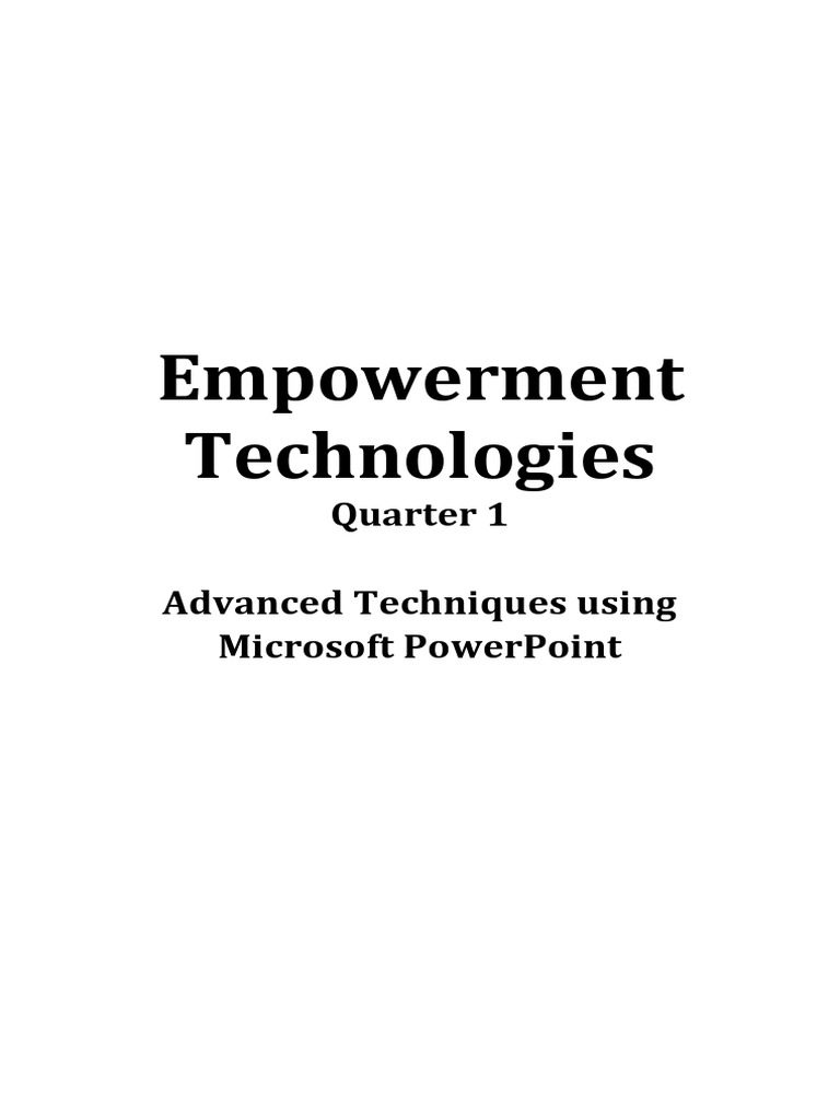 Advanced PowerPoint Techniques Guide | PDF | Hyperlink | Computing