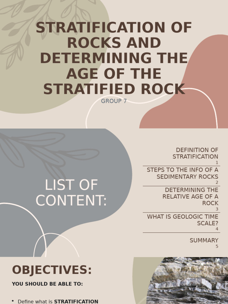 ELS Stratification of Rocks | PDF