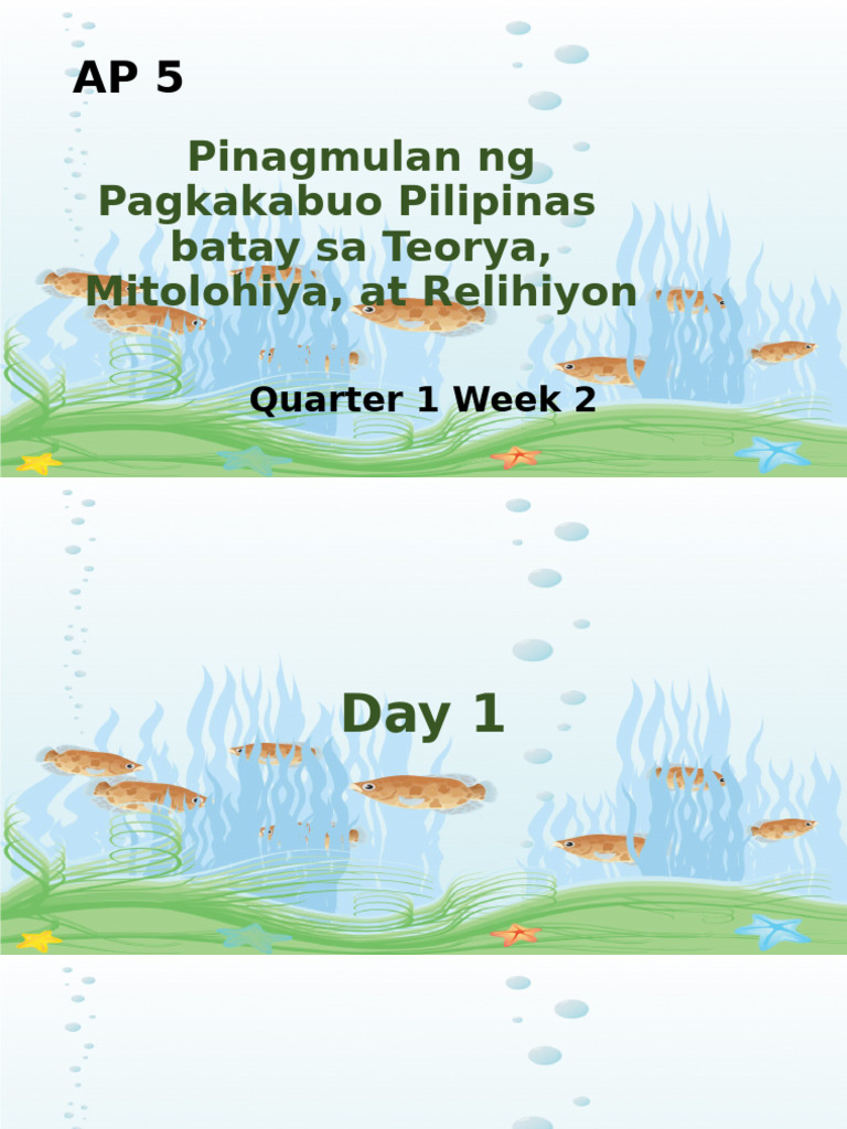 Q1 PPT Week 2 - Ap 5 | PDF | Plate Tectonics | Nature