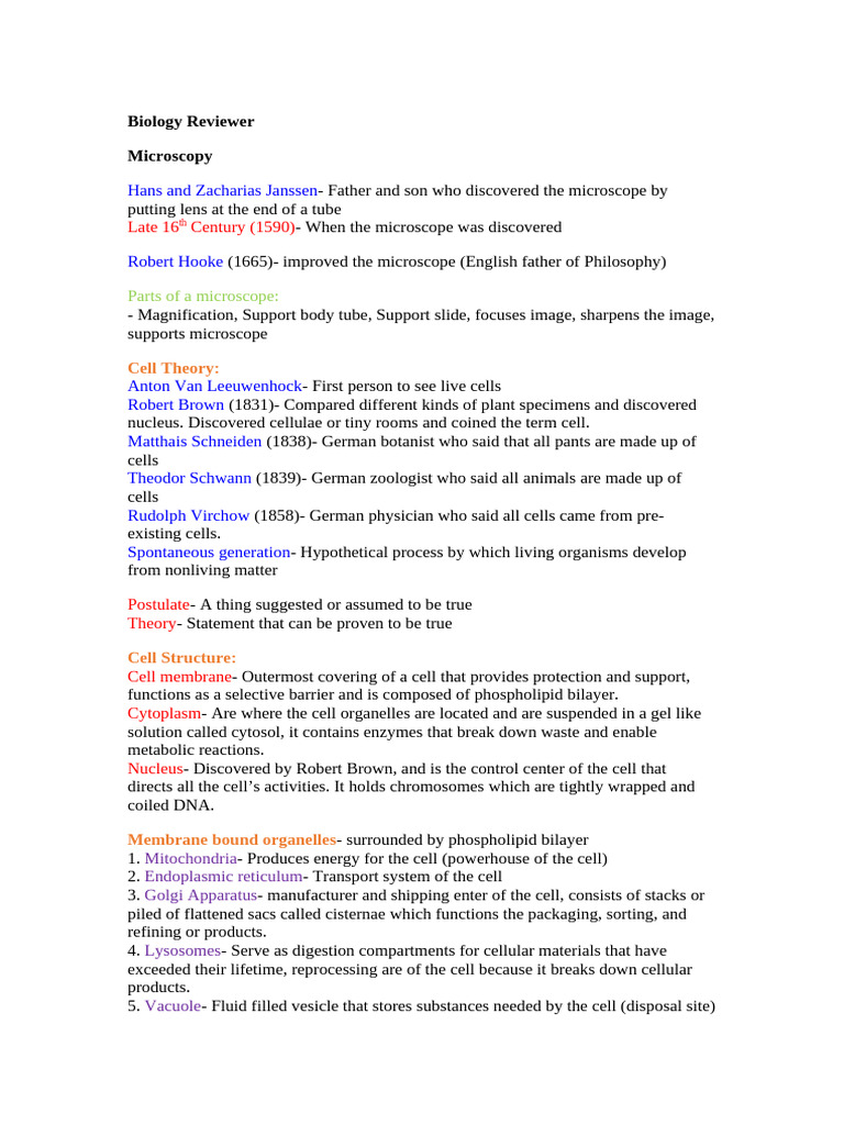 Biology | PDF