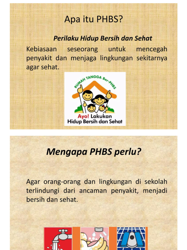 Phbs SD | PDF