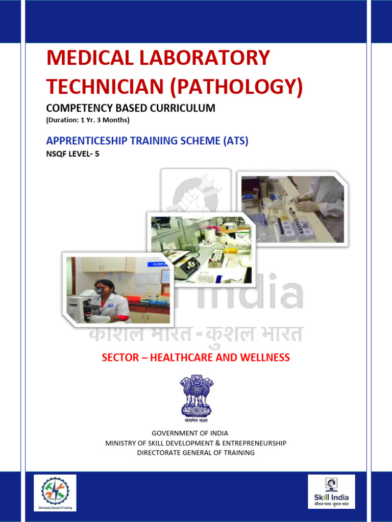Ats MLT Pathology NSQF 5 | PDF