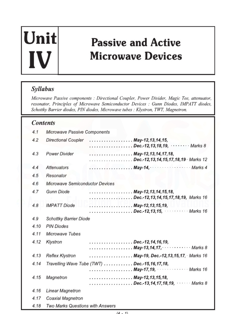 EC8701 Unit 4 | PDF
