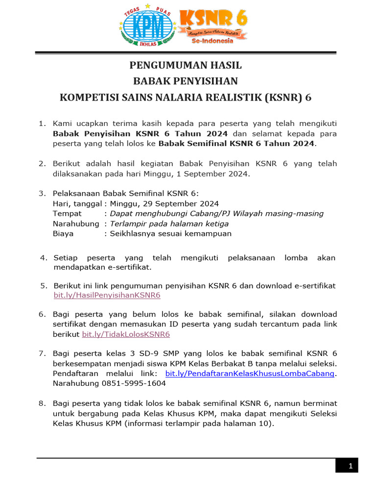 Hasil KSNR6-K09 | PDF